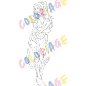 coloriage caitlyn league of legends - Coloriage